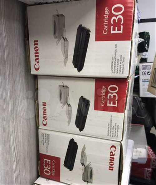 Canon e30 катридж оригинал