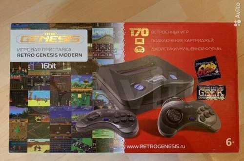 Игровая приставка Retro Genesis 16 bit (170 игр) s