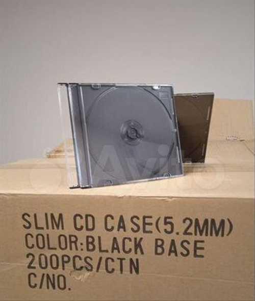 Бокс для CD/DVD, коробки для дисков