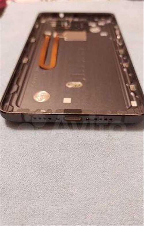 Оригинальная крышка задняя Xiaomi Mi5s plus серая