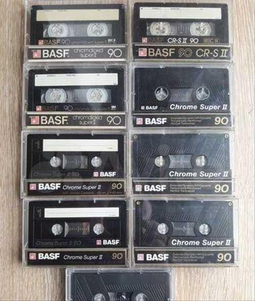 Аудиокассеты basf chrome