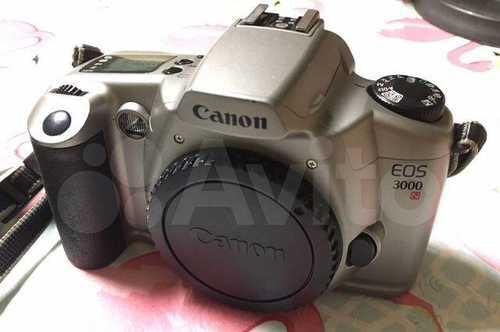 Зеркальный фотоаппарат Canon eos 3000n плёночный