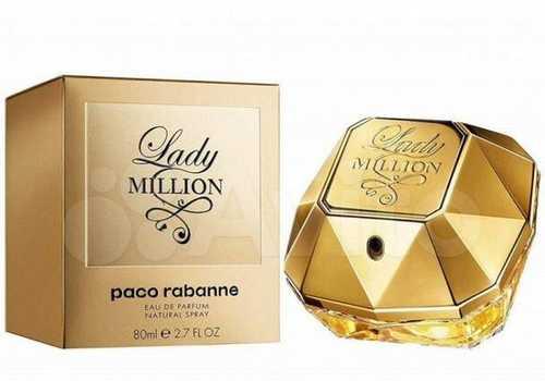 Парфюмерная вода Paco Rabanne Lady Million 80мл