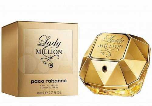 Парфюмерная вода Paco Rabanne Lady Million 80мл