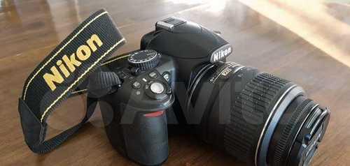 Зеркальный фотоаппарат Nikon D3100 + кофр