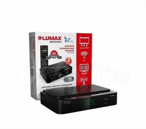 Ресивер цифровой lumax DV2105HD DVB-T2/WiFi/кинозал (200 фильмов) /Doby Digital Plus