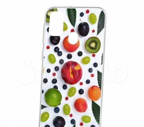 Чехол-накладка Samsung Galaxy M30S Kruche Print Fruits S