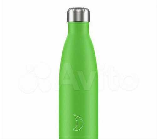 Термос Chilly's Bottles, Neon, Green, 500 мл