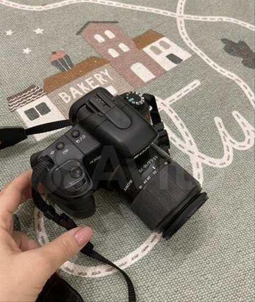 Зеркальный фотоаппарат sony alpha 200