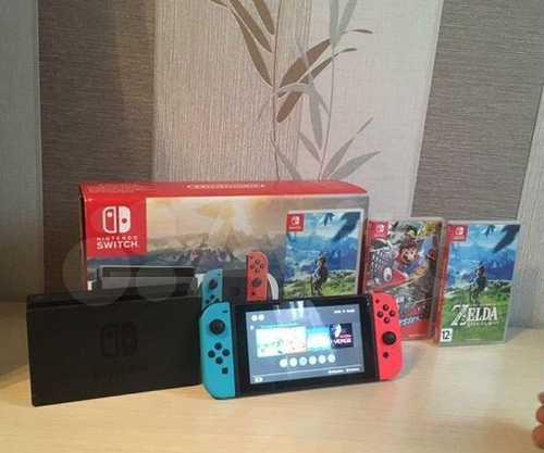 Nintendo Switch аренда + Игры