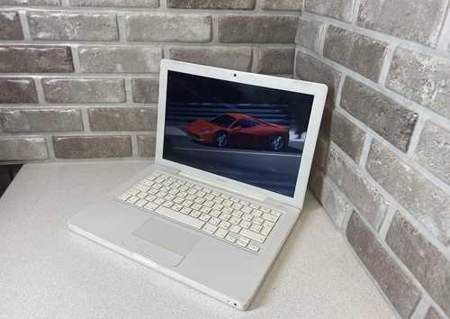 Macbook a1181 стильный белый нотбук