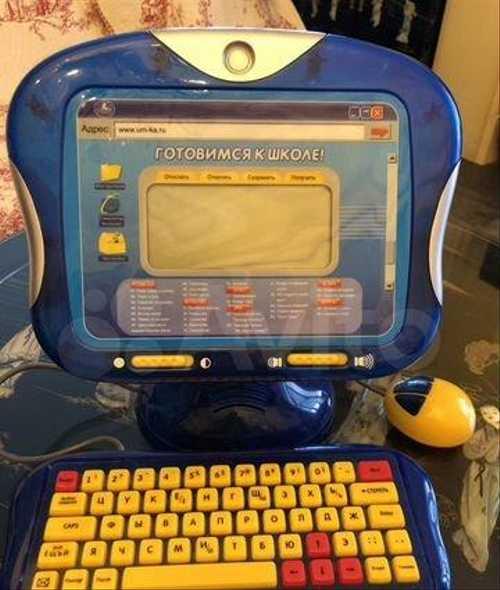 Компьютер Умка с клавиатурой и мышкой