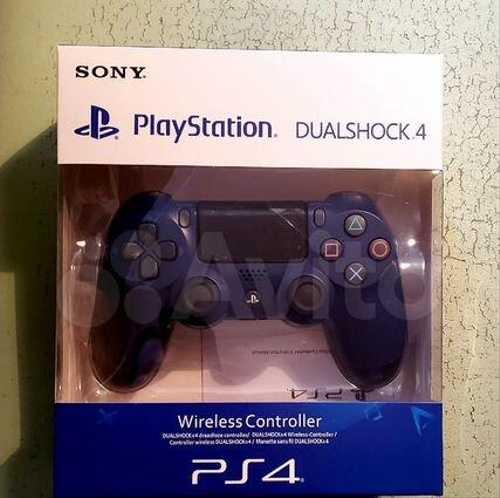Новый синий dualshock 4 для Sony PS4