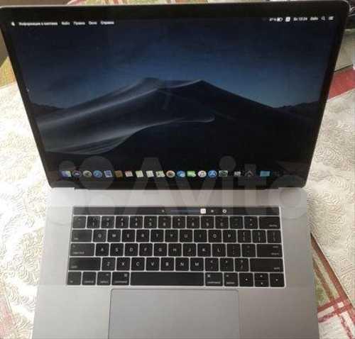 MacBook Pro 15 I7 Four Port TouchBar 256Гб 16Гб