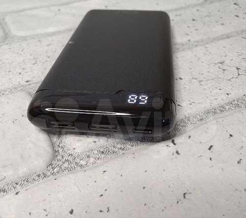 Внешний аккумулятор LCD - 10000 mah,Черный (golf21