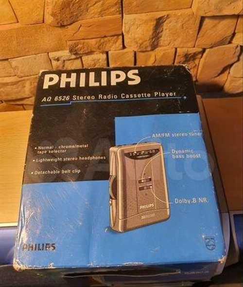 Плеер кассетный Philips AQ 6526