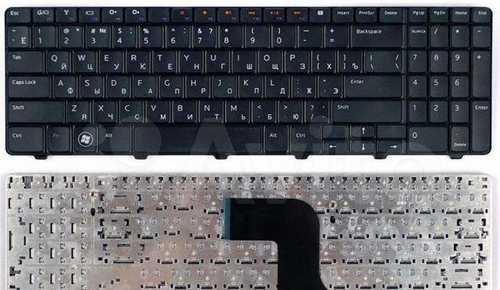 Клавиатура для Dell M5010, N5010 черная (Б/у)
