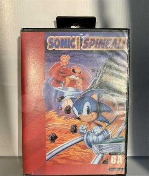 Картридж игра для sega Sonic spinball