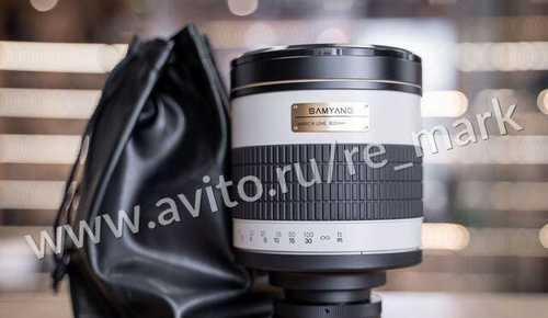 Samyang 800mm f/8 MC Mirror T-Mount Canon id0770