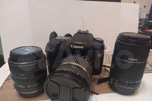 Зеркальный фотоаппарат Canon 50d и объективы к нем