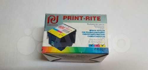 Картридж Print Rite PR-037 аналог Epson T037 C/M/Y