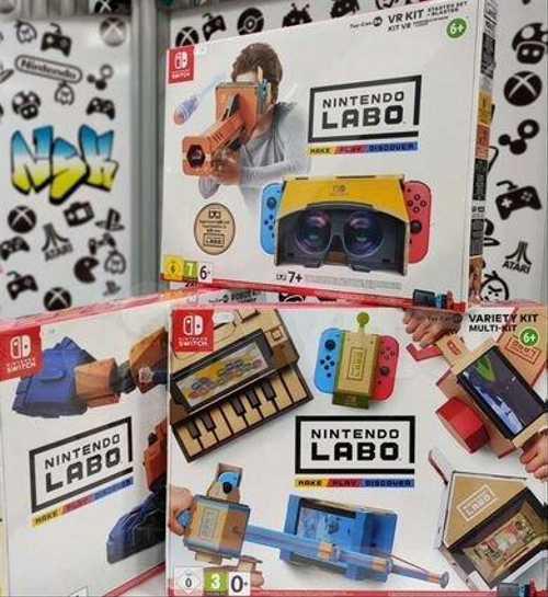 Nintendo Labo Toy-Con 1/2/3/4