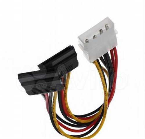 Разветвитель питания HDD (Molex - 2xSata), 20см