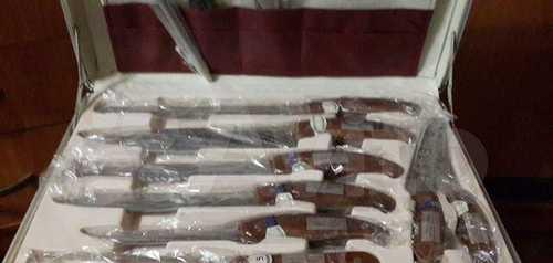 Набор кухонных ножей в кейсе Stalhaus