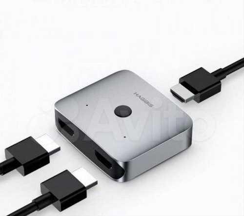 Адаптер Xiaomi Hagibis Two-Way hdmi Distribution