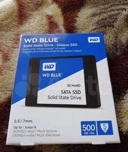 Ssd диск WD 500gb (WDs500g2B0A)