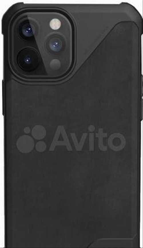 Чехол-накладка UAG Metropolis LT (11235O118340) для iPhone 12/12 Pro (Black)