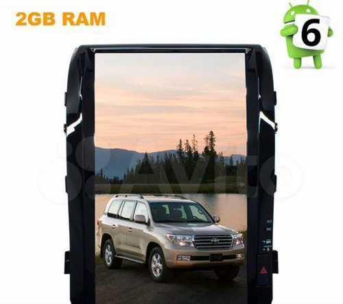 Штатная магнитола Toyota Land Cruiser 200