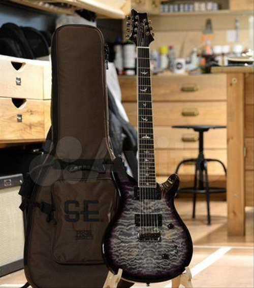 PRS SE mark holcomb SVN holcomb burst, с чехлом