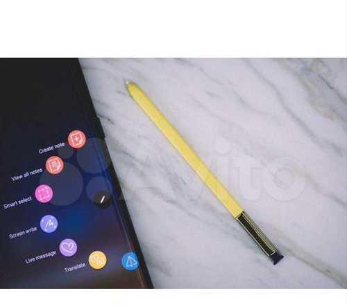 Стилус S PEN для samsung galaxy note 9 (желтый)