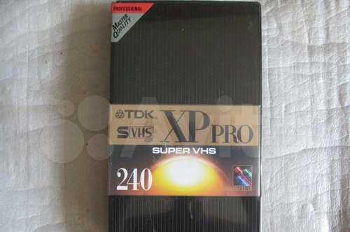 Видеокассета TDK XP PRO 240 Super VHS