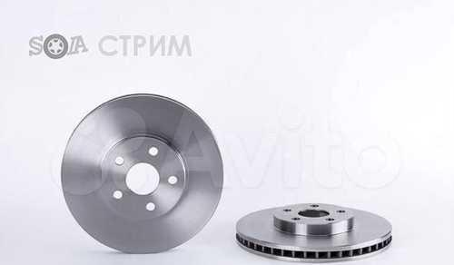 Brembo 09670810 Диск тормозной передний