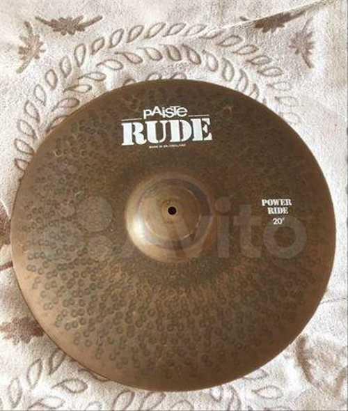 Продам Paiste rude power ride 20
