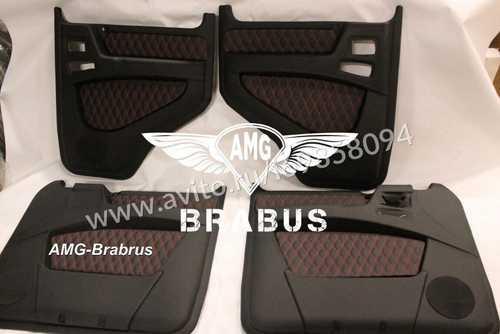 Обшивки дверной карты red Mercedes G class W463