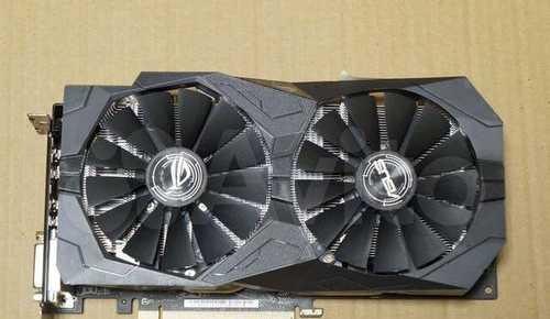 Видеокарта asus strix RX470 8Gb