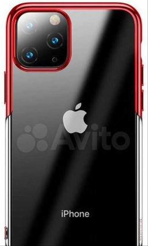 Чехол Baseus Shining (arapiph65S-MD09) для iPhone 11 Pro Max (Red)