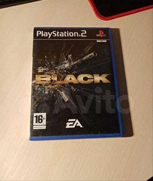Диск для консоли PS2, Black
