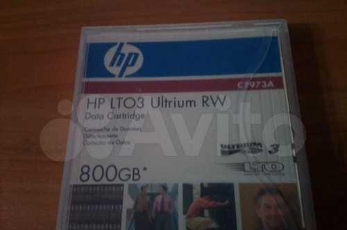 Ленточный носитель информации HP Ultrium 800GB RW