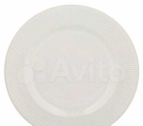 Обеденная тарелка Mason Cash Linear 27 см белая