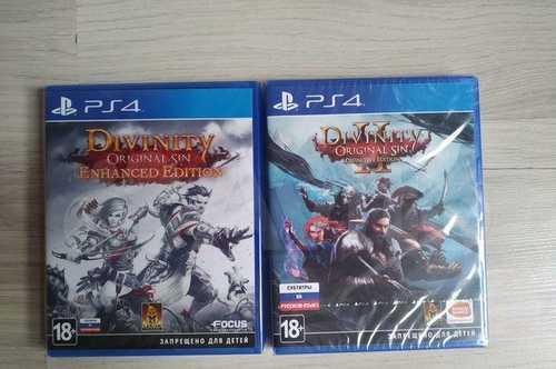 Диски серии Divinity Original Sin для PS4