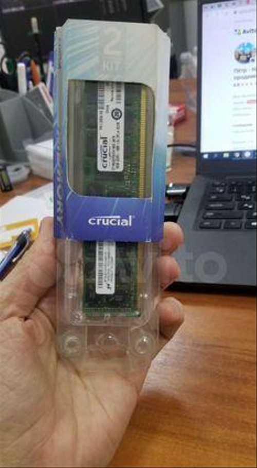 Crucial 32Gb (2x16Gb) 1866MHz ECC Reg Новые
