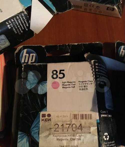 HP85 струйный картридж