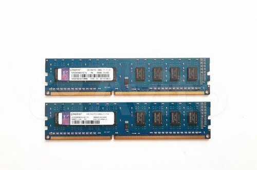 Оперативная память DDR3 4GB Kingston (2GB х 2шт)