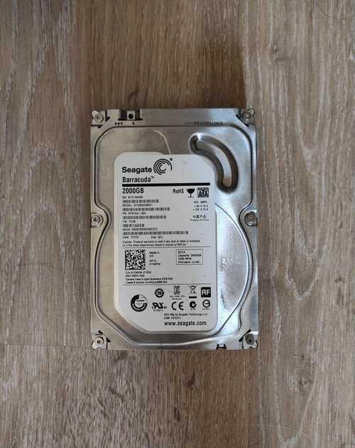 Hdd seagate 2 tb