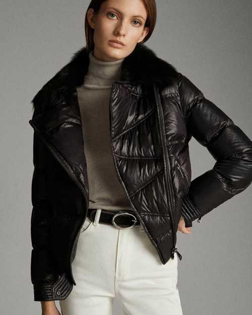 Новая куртка пуховик Massimo Dutti