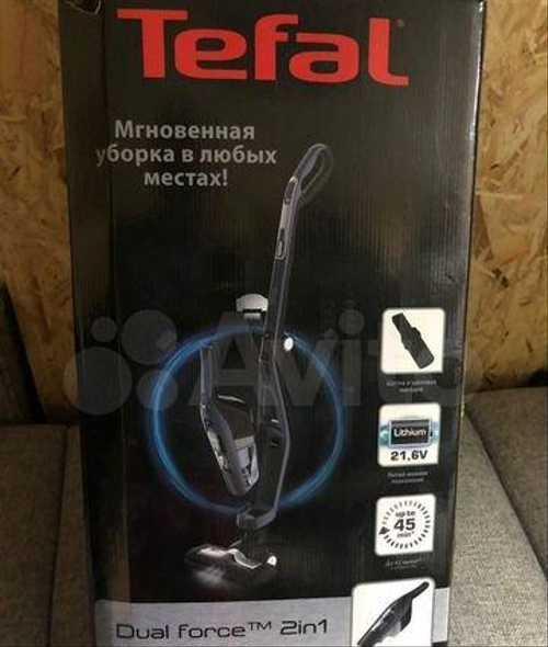 Пылесос Tefal dual force 2in1 TY6756WO (T4523)